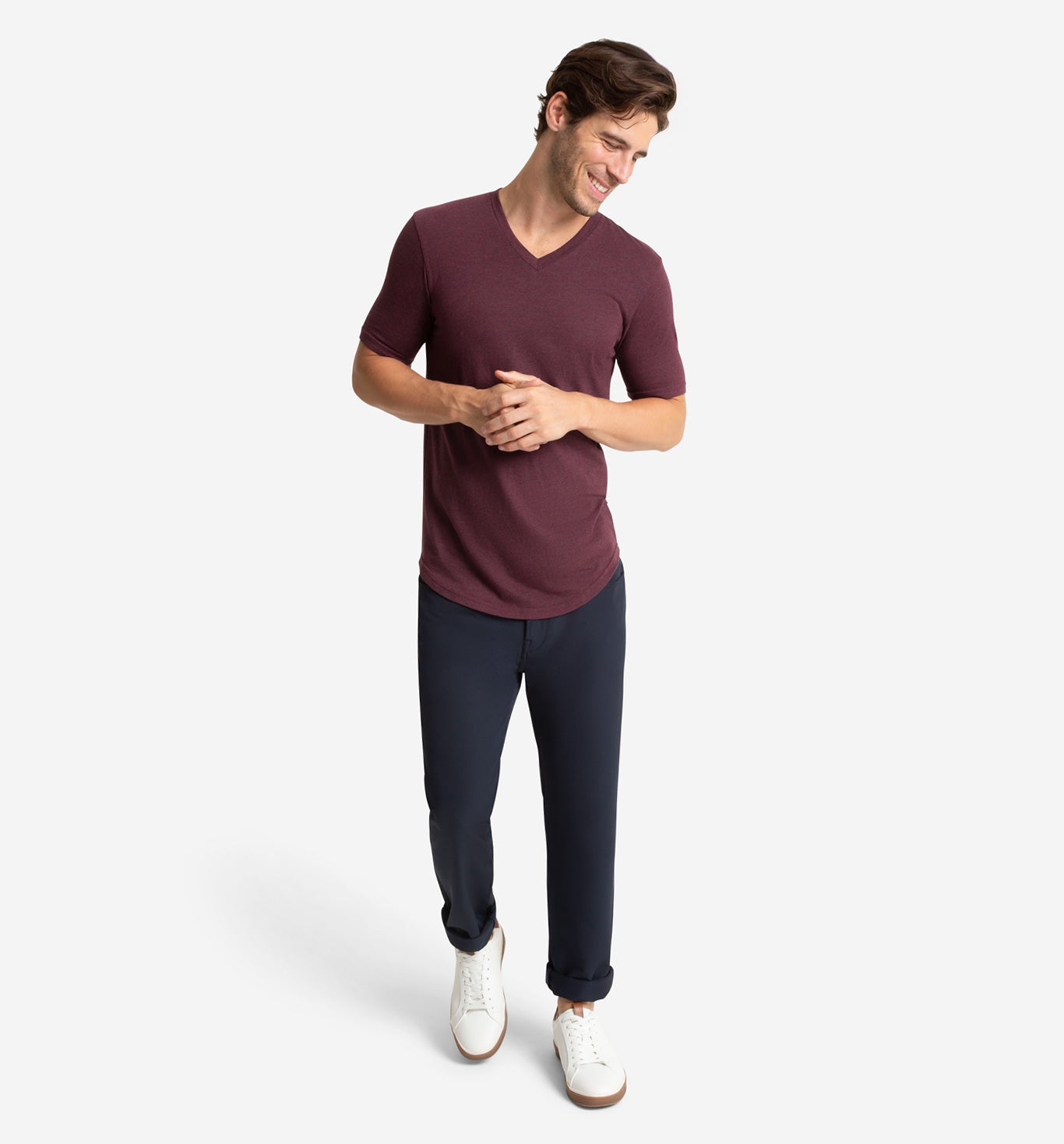 Tri-Blend Scallop V – Goodlife